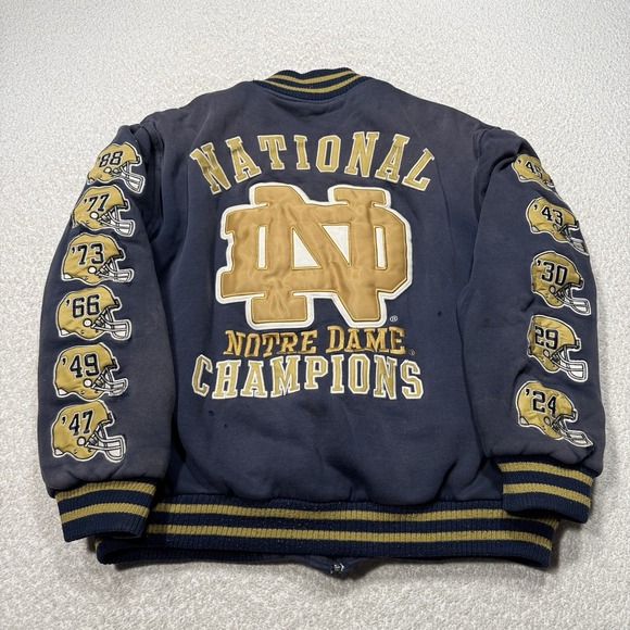 Carl Banks | Jackets & Coats | Giii Sports Carl Banks Notre Dame Bomber ...